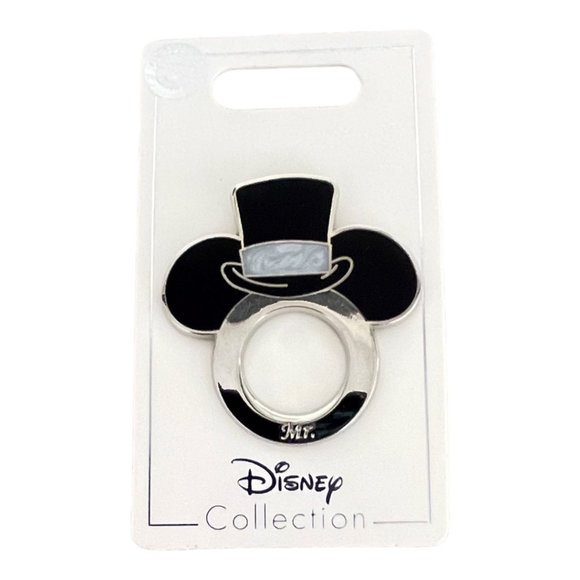 Disney | Jewelry | Disney Parks Mickey Mouse Wedding Ring Groom Mr Pin ...